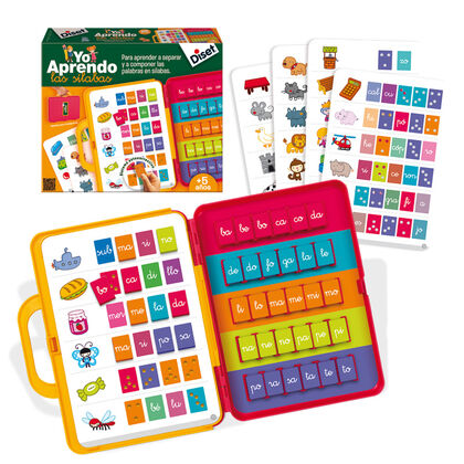 JUEGO EDUCATIVO YO APRENDO LAS SÍLABAS - Juguetería Mary