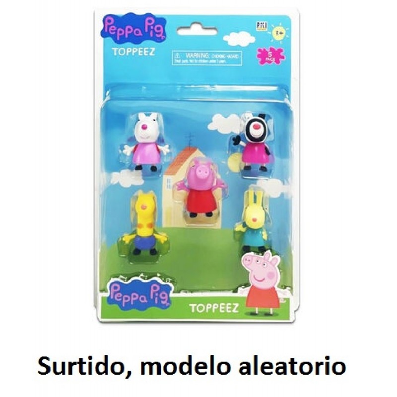 PEPPA PIG PACK 5 FIGURAS - Juguetería Mary
