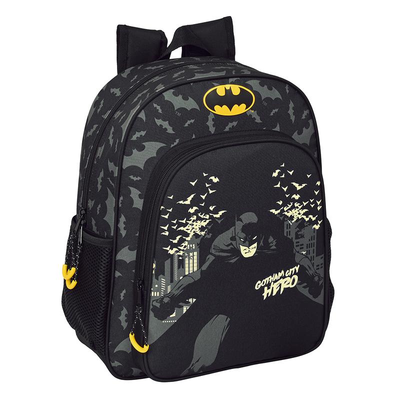 MOCHILA JUNIOR ADAPT.CARRO BATMAN "HERO" - Juguetería Mary