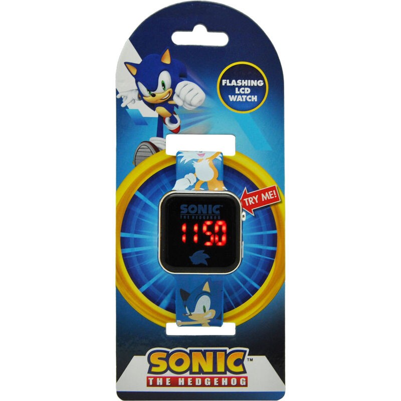RELOJ LED SONIC - Juguetería Mary